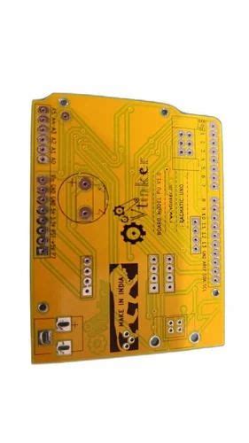 Copper Single Sided Printed Circuit Board Green Yellow At Best Price In Gandhinagar