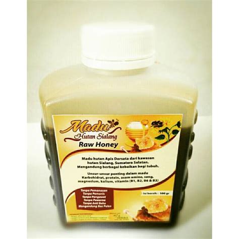 Jual MADU LEBAH APIS DORSATA MADU HUTAN ORI 100 RAW HONEY ISI 500 GR