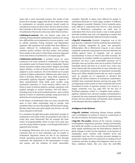 Notes For Intelligence In The Universe A New Kind Of Science Online By Stephen Wolfram [page