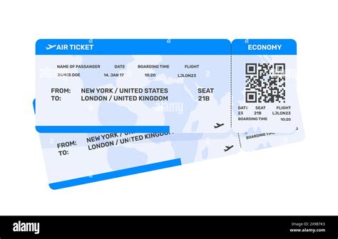 Boarding Pass Tickets Airplane Tickets Fly And Travel Booking