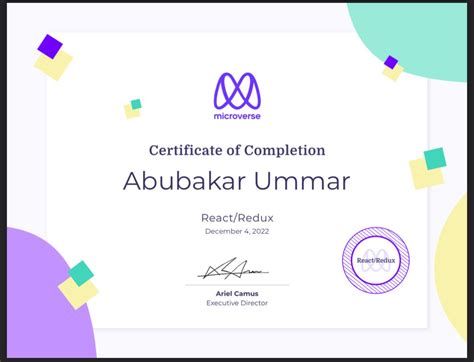 Abubakar Ummar On Linkedin React Reactjs Frontend Microverse