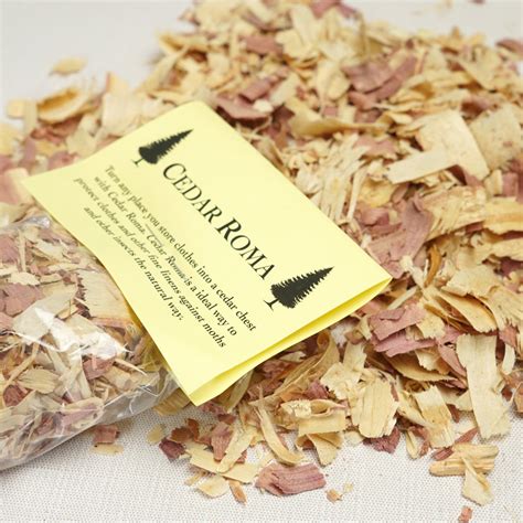Cedar Roma Moth Repelling Wood Chips — Imagiknit