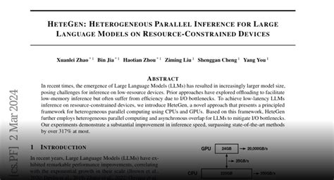 Paper Page Hetegen Heterogeneous Parallel Inference For Large