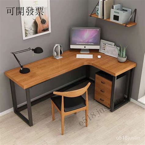 優選品質 日式書桌 大闆桌 實木l型書桌轉角電腦臺式桌拐角桌子靠墻角臥室工作臺傢用辦公桌 蝦皮購物