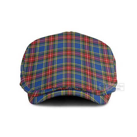Macbeth Mcbeth Tartan Jeff Cap Tartan Flat Cap