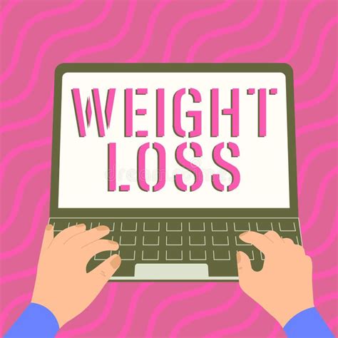 Conceptual Caption Weight Loss Business Concept Decrease In Body Fluid