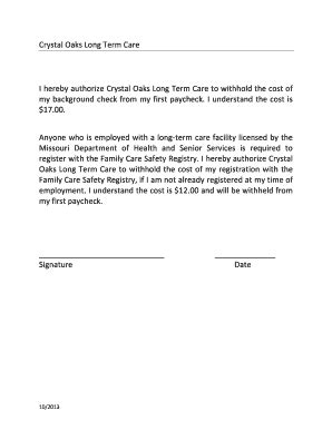 I Hereby Authorize Fill Online Printable Fillable Blank PdfFiller