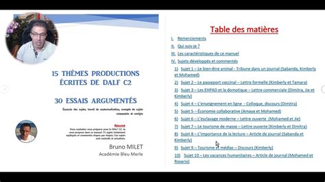 Manuel Dalf C2 Production écrite 30 Essais Argumentés Commentés Et