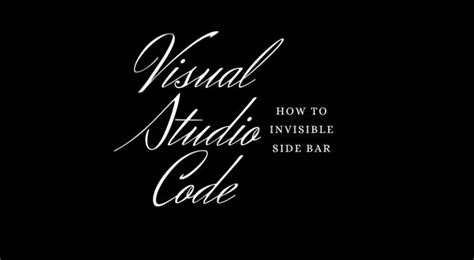 VSCode左端のメニューを消す HABATAKIブログ 翔