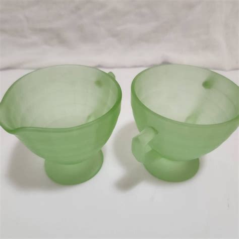 Fenton Olde Virginia Glass Ovg Fine Cut And Block Amberinapersimmon