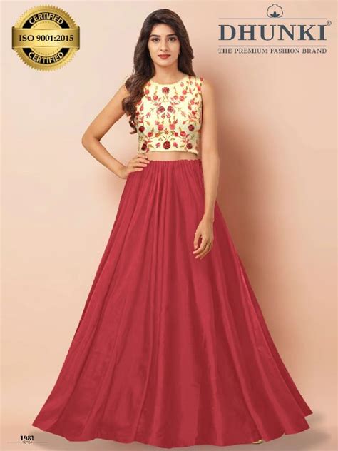 Heavy Taffeta Satin Silk Girls Lehenga Choli Feature Easy Washable