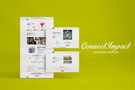 Connectimpact Elementor Marketing Template