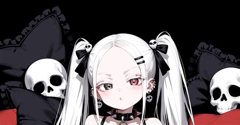 Gothic With Skulls Netherisのイラスト Pixiv