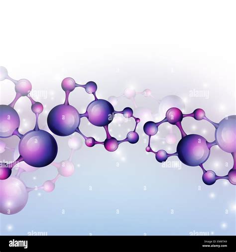 3d Molecule Stock Vector Images Alamy