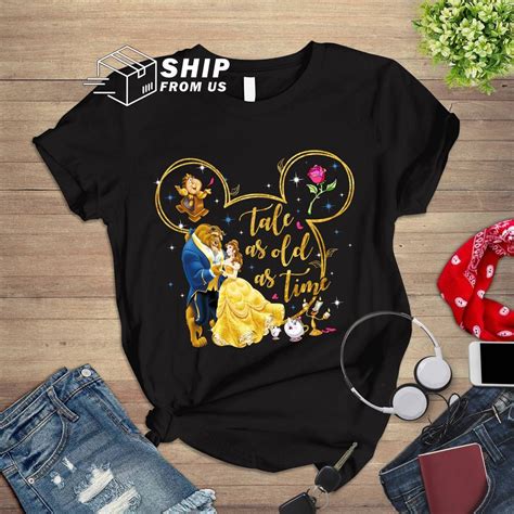 Disney Beauty And The Beast Shirt Belle Princess And The Beast Shirt