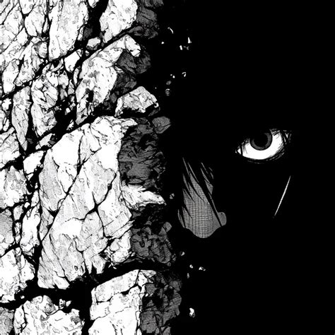 Black And White Gritty Manga Illustrations Midjourney Prompt