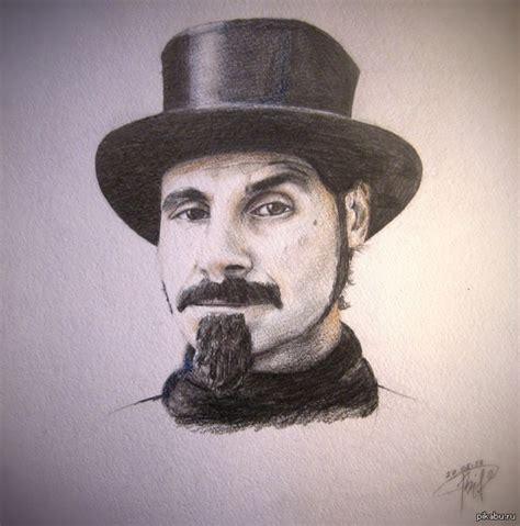 Рисунок акварельными карандашами Пикабу