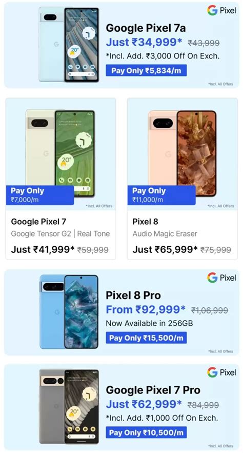 Flipkart Mobile Offers Google Pixel A Under Rs Pixel Pro Under Rs Lakh Best