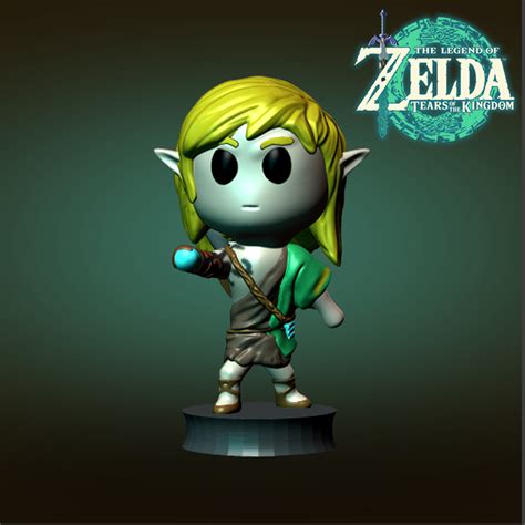Zelda Double Bit Link Tears Of The Kingdom By Blenkhorn Download