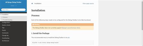009django51教程 安装django Debug Toolbar插件 哔哩哔哩