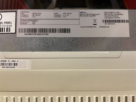 Abb Ach580 Ebay