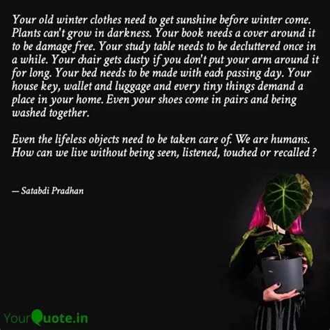 Your Old Winter Clothes N Quotes And Writings By Satabdi Pradhan