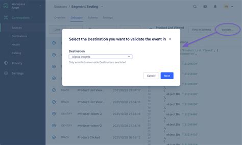 Segment Algolia