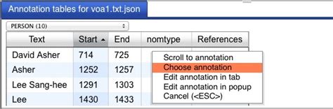 Viewing And Editing Annotation Details