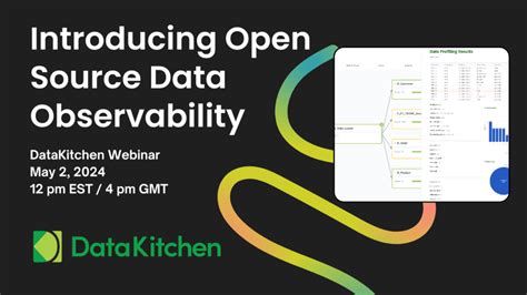 Open Source Data Observability Data Quality And Dataops Software Datakitchen