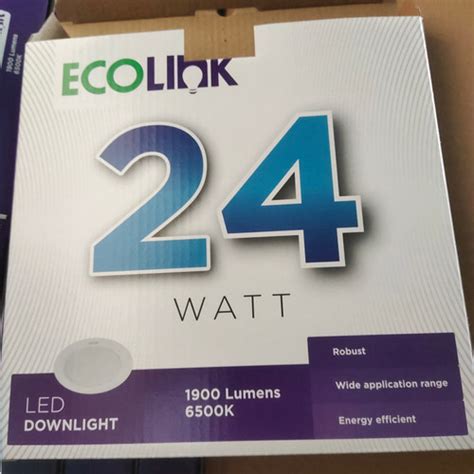 Jual Lampu Downlight Led Ecolink 24watt 24w 6500k Putih Cooldaylight Jakarta Barat