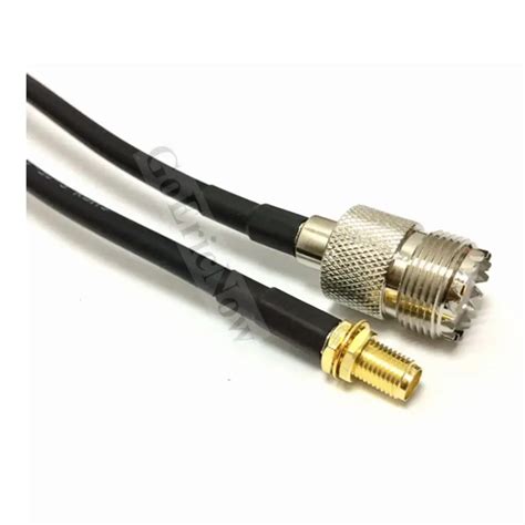 10 Pcs Rf Coaxial Hf Vhf Handheld Radio Coaxial Jumper Antenna Sma