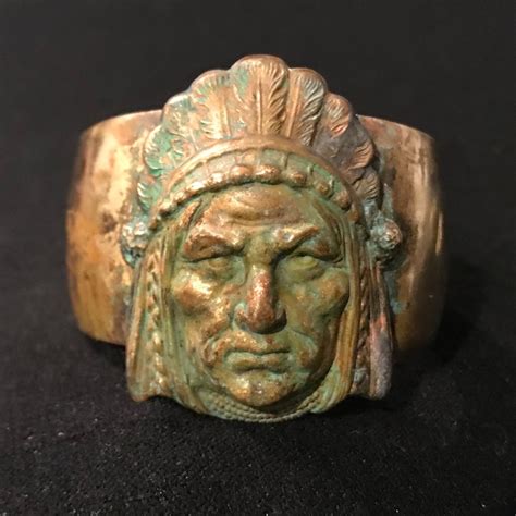 Brass Bangle Gem