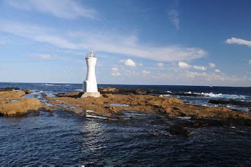 安房白浜港灯台日本の灯台