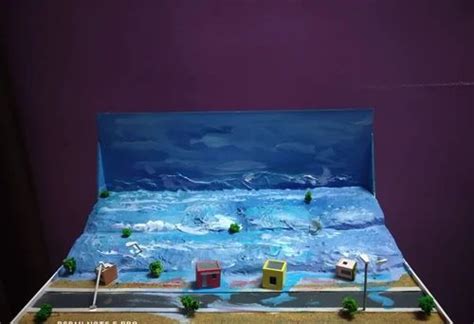 Tsunami Model School Project Card Board At ₹ 1500 Piece In Chennai Id 2849600872988