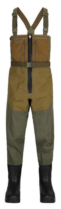 Mens Freestone Zip Bootfoot Waders Rubber