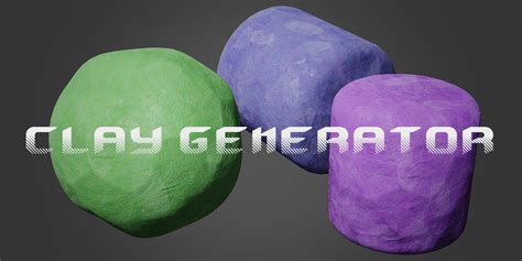 Clay Generator Eevee Cycles Blender Market