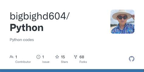 github bigbighd604 python python codes