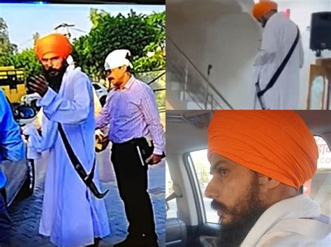Amritpal Singh Arrest Latest Photos Waris Punjab De Chief Arrested In