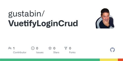 GitHub Gustabin VuetifyLoginCrud