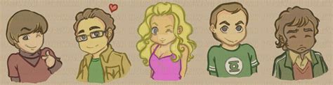 The Big Bang Theory Chibi By Scarypopin On Deviantart