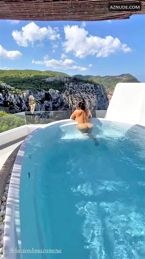 Demi Rose Naked In The Pool During Her Vacation In Ibiza Aznude