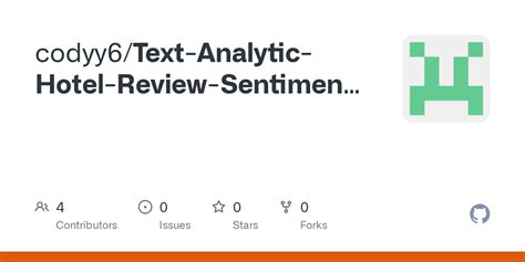 Github Codyy6 Text Analytic Hotel Review Sentiment Analysis