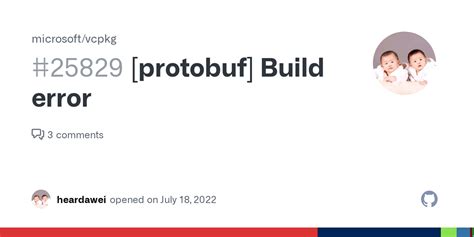 Protobuf Build Error Issue 25829 Microsoft Vcpkg GitHub