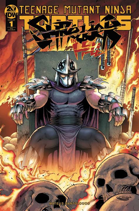 Tmnt Shredder In Hell 01 Idw Tmnt A Collection