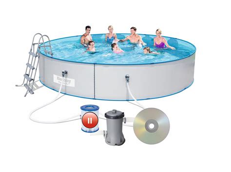 Стальной бассейн Hydrium Splasher Pool Set 460х90см, 14110л, фил.-насос ...
