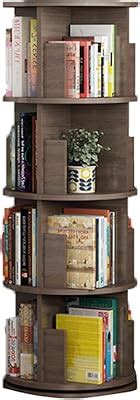 Amazon Rotating Bookshelf Rotating Bookshelf Tower Narrow