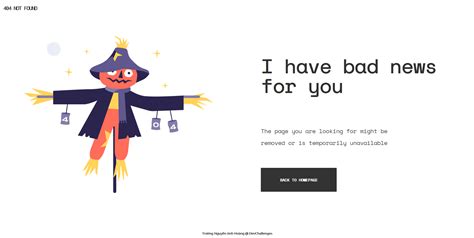 Github Tnah Hcmusdevchallenges 1 404 Page Challenge Create A 404