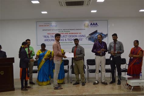 national level workshop on “real time project design using arduino tools andtechniques” on 06 02
