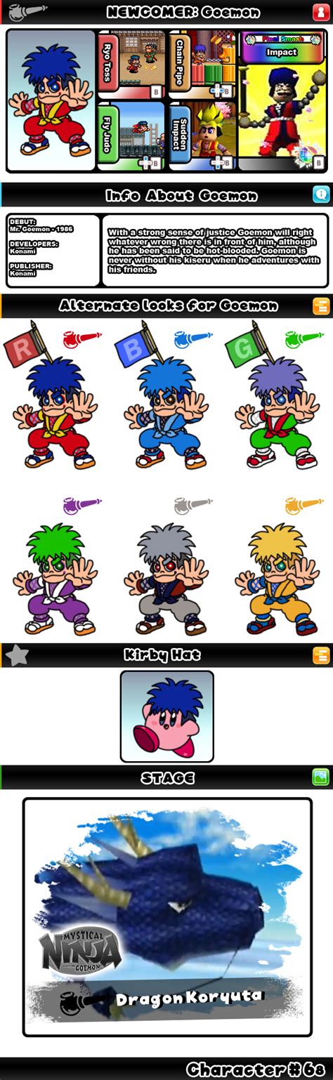 Newcomer Goemon By Evilwaluigi On Deviantart