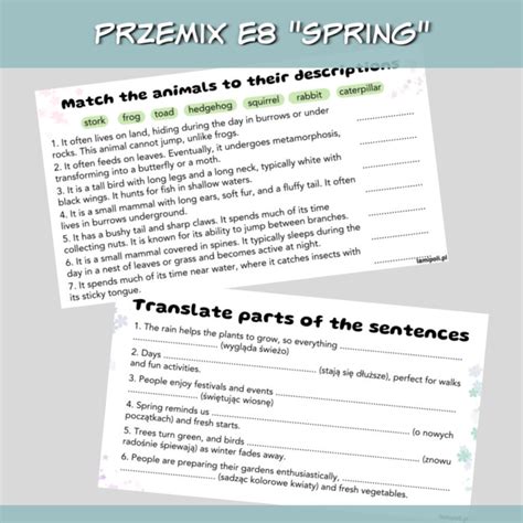 przemix e8 spring online angielski lamipoli
